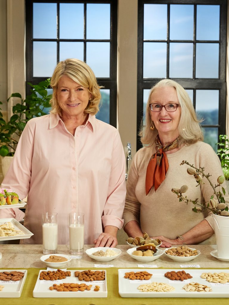 Martha Bakes Almonds Episode with Martha Stewart | Priscilla Martel